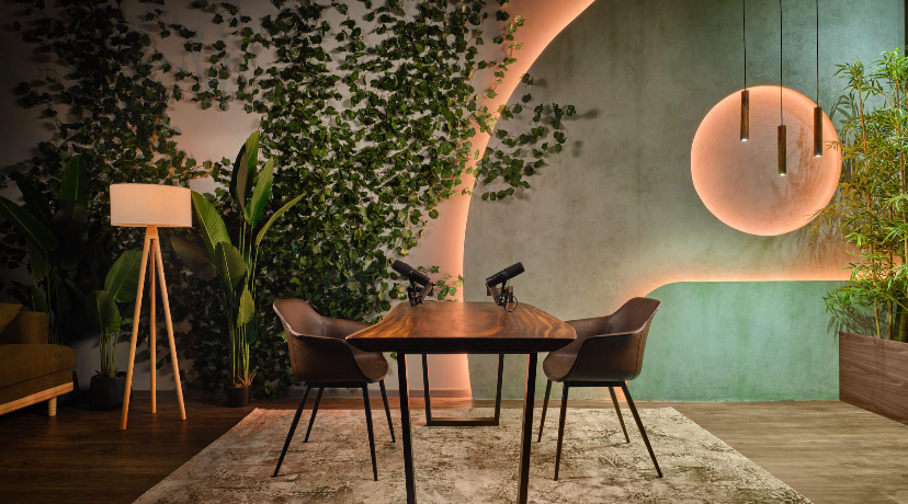 Podcast Studio Singapore. Rent now - Poddster