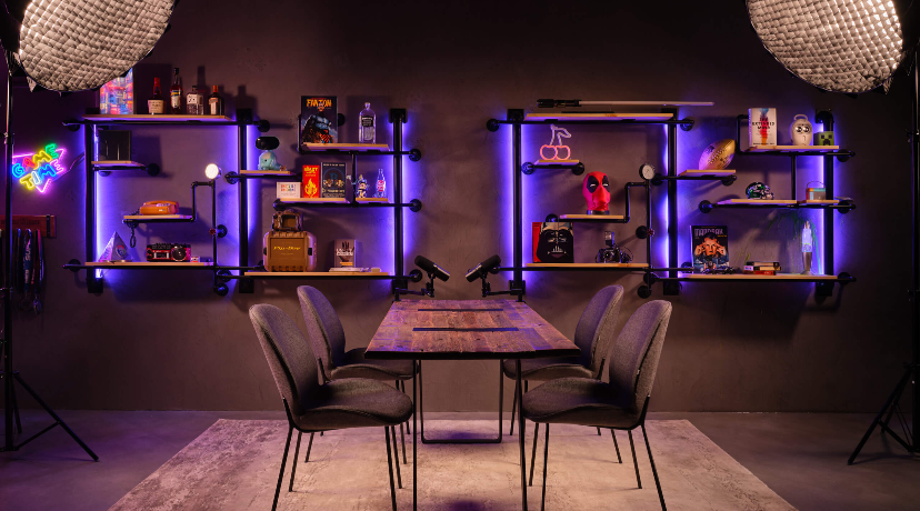 Podcast Studio Singapore. Rent now - Poddster